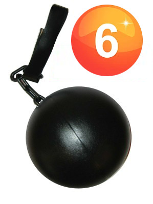 Convict ball with chain | Partylook - You have a Party, we've got the Look!